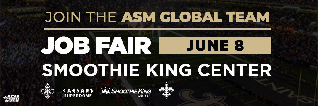 ASM Global Job Fair | Caesars Superdome